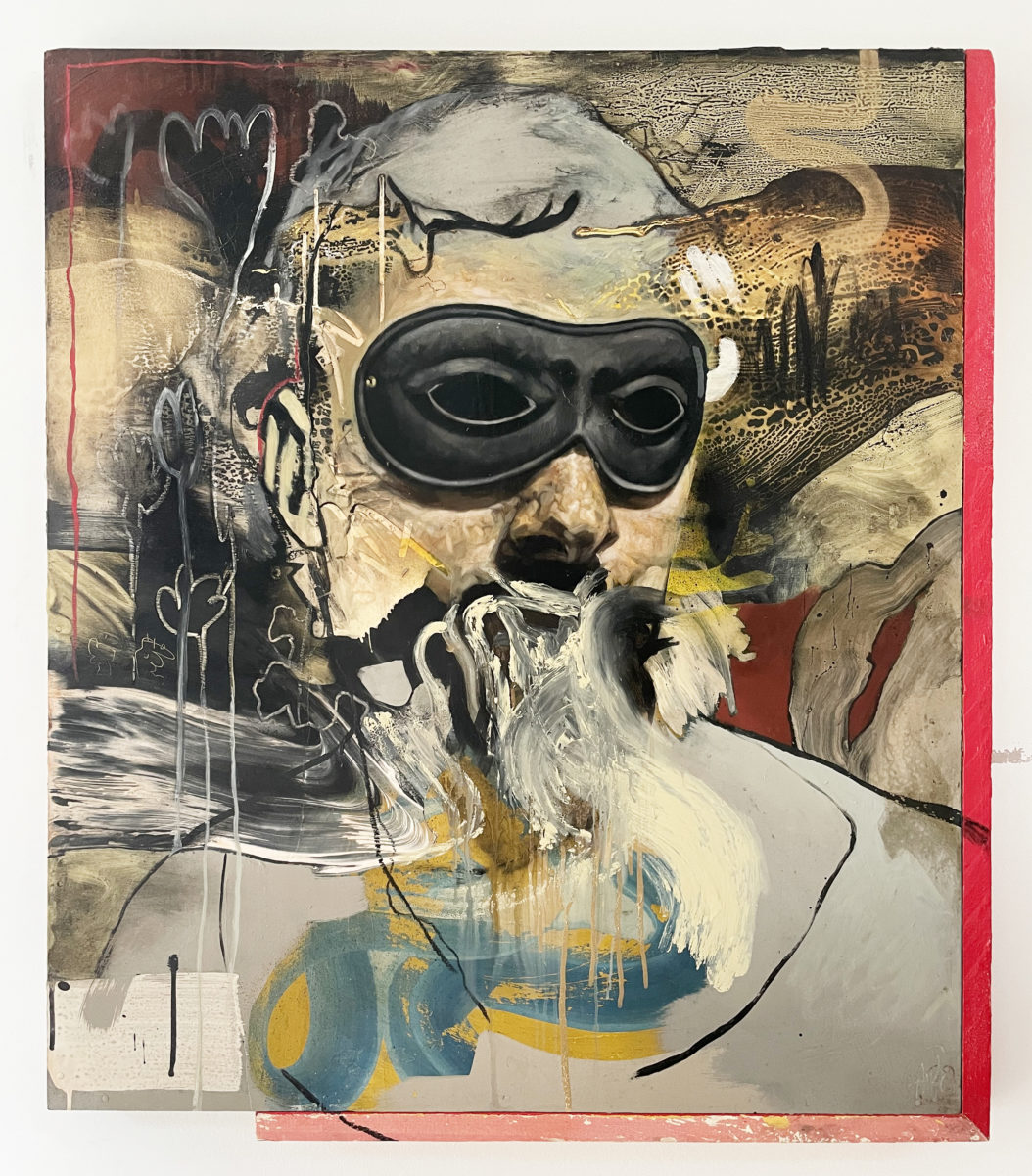 Man in Landscape – Well Hung